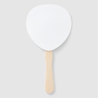 Custom Personalized PADDLE WEDDING FANS Template | Zazzle