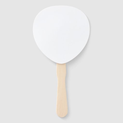 Custom Personalized PADDLE WEDDING FANS Template | Zazzle