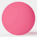 Custom Personalized PINK Ping Pong Ball | Zazzle