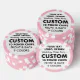 Custom personalized PINK Poker Chips (set of 10) | Zazzle