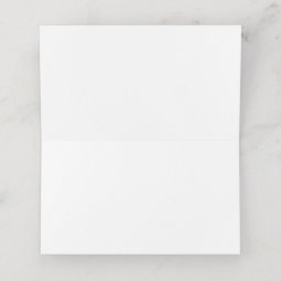 Custom Personalized Place Cards Blank Template | Zazzle