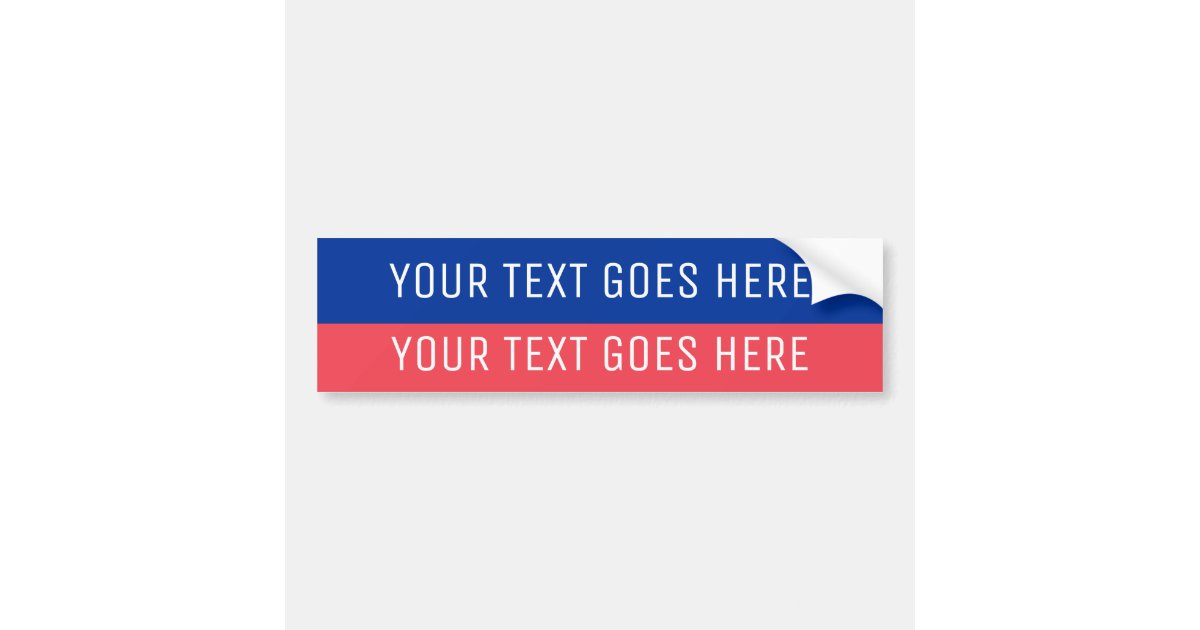 Custom Personalized Political Biden Bumper Sticker | Zazzle