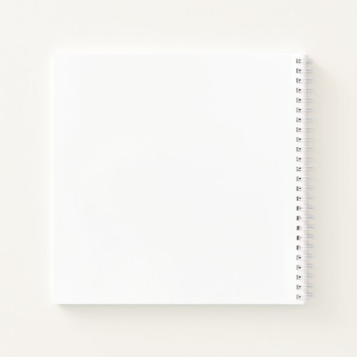 Custom Personalized RECIPE Notebook, White Spiral Notebook | Zazzle