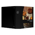 Custom Personalized Recipe or Menu Food Binder | Zazzle
