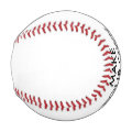 Custom Personalized Regulation Size Baseball | Zazzle