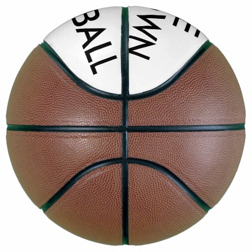 Custom Personalized Regulation Size Basketball | Zazzle
