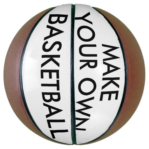 Custom Personalized Regulation Size Basketball | Zazzle