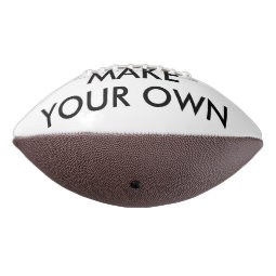 Custom Personalized Regulation Size Football | Zazzle