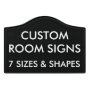 Custom Personalized Room Sign Blank Template | Zazzle