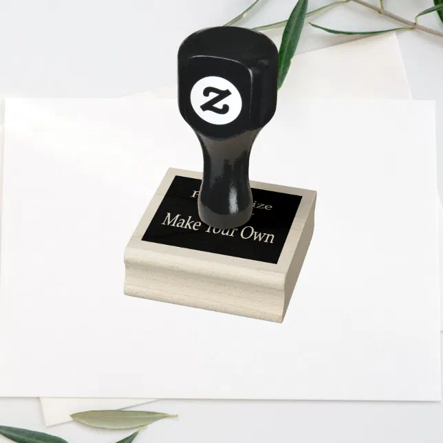 Custom personalized rubber stamp | Zazzle
