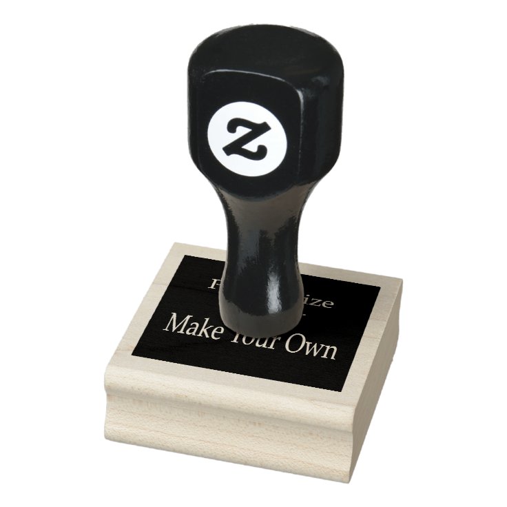 Custom personalized rubber stamp | Zazzle