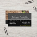Custom Personalized Rustic Business Card Template | Zazzle