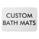 Custom Personalized Shower Bath Mat Blank Template | Zazzle