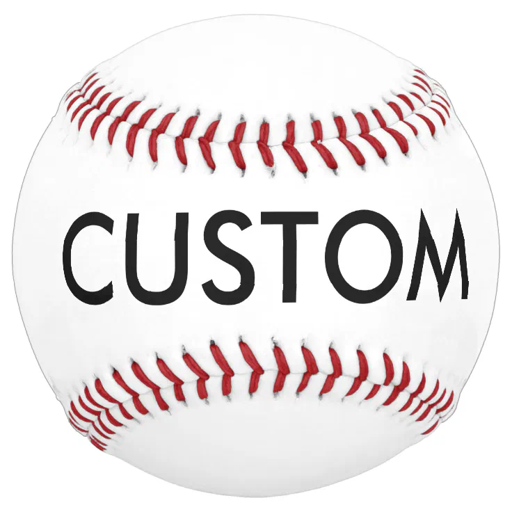 Custom Personalized Softball Blank Template | Zazzle
