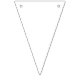 Custom Personalized Triangle Flag Bunting Blank | Zazzle