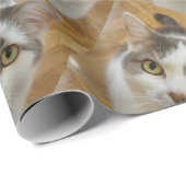 Custom Pet Family Photo Personalized Wrapping Paper | Zazzle