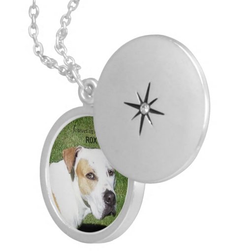 Custom pet memorial locket | Zazzle