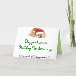 Custom Pet Photo Christmas cards | Zazzle