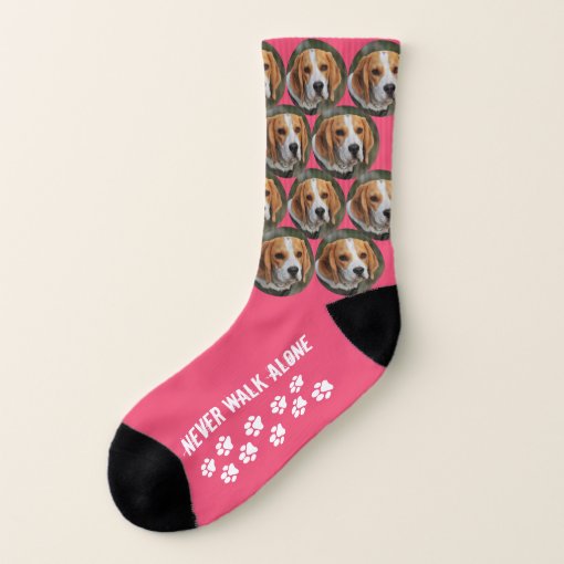 Custom Pet Photo Dog Socks | Zazzle