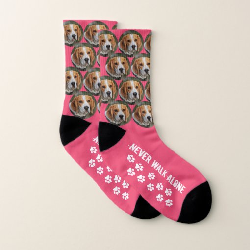 Custom Pet Photo Dog Socks | Zazzle