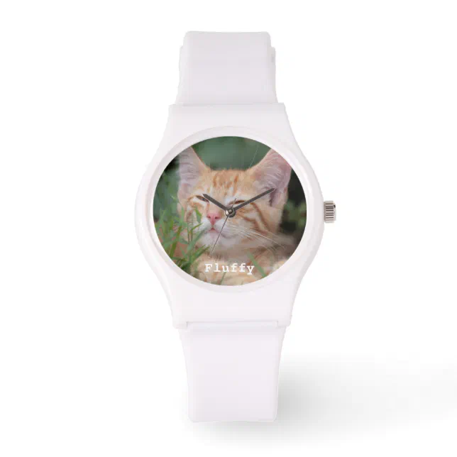 Custom Pet Photo Watch | Zazzle