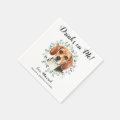 Custom Pet Wedding Open Bar Beagle Dog Napkins | Zazzle