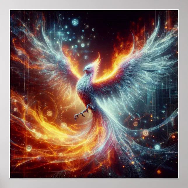 Custom Phoenix Wall Poster | Zazzle