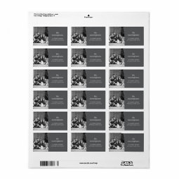 Custom Photo Address Label | Zazzle