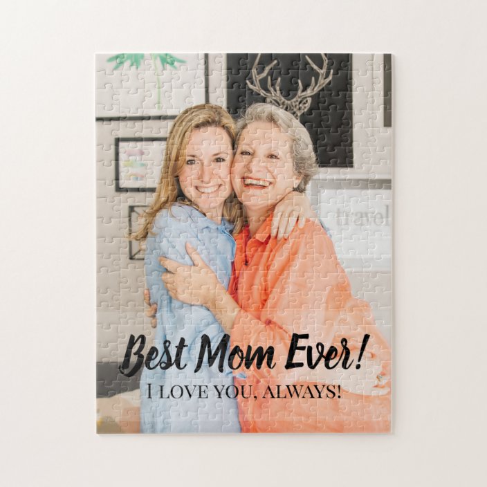 Custom Photo and Message Jigsaw Puzzle | Zazzle.com