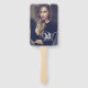 Custom Photo and Name Typography Hand Fan | Zazzle