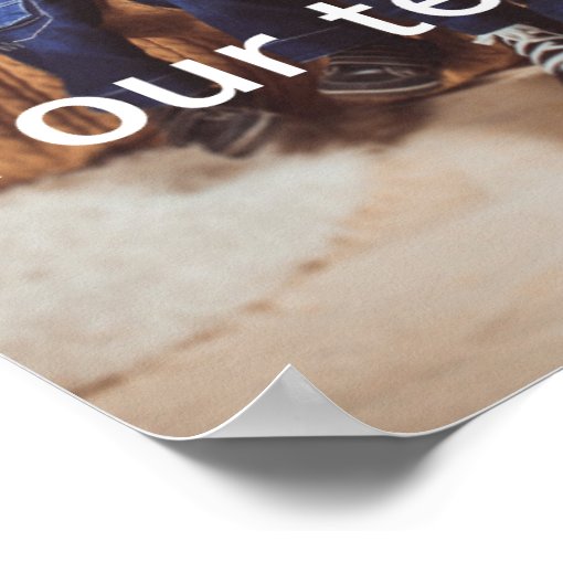 Custom Photo and/or Text Poster | Zazzle