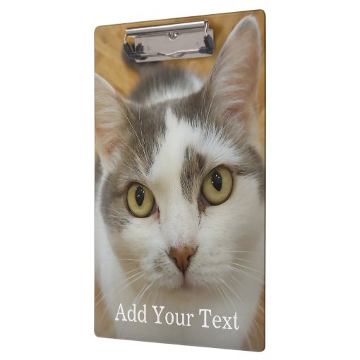 Custom Photo And Text Personalized Clipboard | Zazzle
