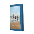 Custom Photo and Text Wallet Your Photos Design | Zazzle