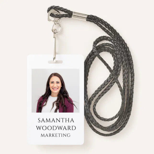 Custom Photo Badge | Zazzle