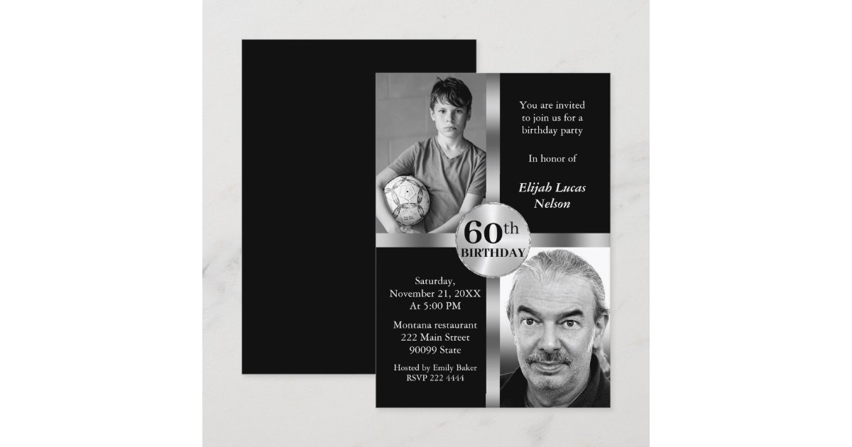 Custom Photo Birthday Invitation | Zazzle