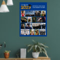 Custom Photo Blue Graduation Class of 2023 School Poster | Zazzle