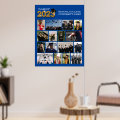 Custom Photo Blue Graduation Class of 2023 School Poster | Zazzle