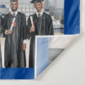 Custom Photo Blue Graduation Class of 2023 School Tapestry | Zazzle