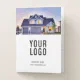 Custom Photo Business Folders Logo and Card Slot | Zazzle