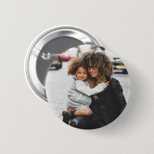 Custom Photo Button | Zazzle