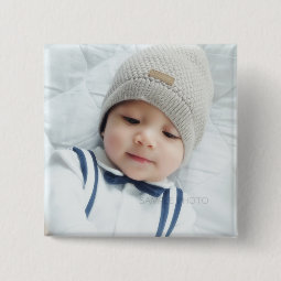 Custom Photo Button | Zazzle