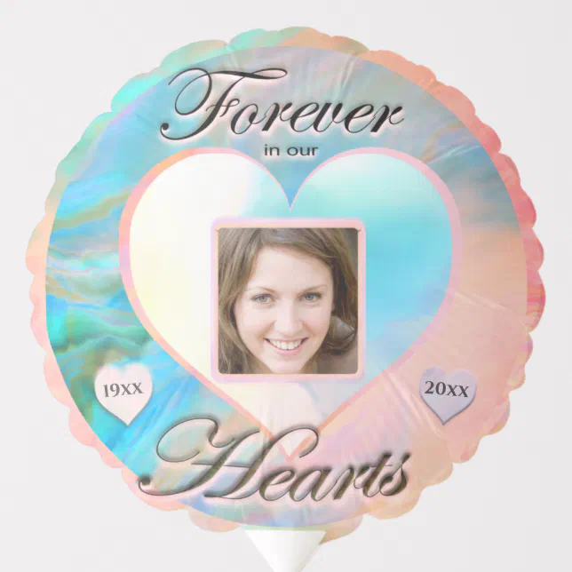 Custom Photo Celebration of Life Balloon | Zazzle