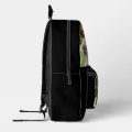 Custom Photo Collage Black Printed Backpack | Zazzle