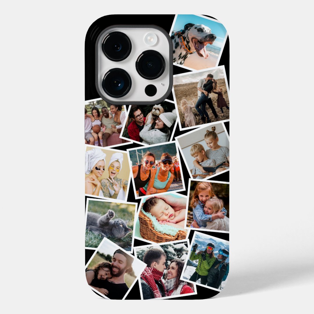 Custom Photo Collage Case-Mate iPhone Case | Zazzle