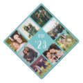 Custom Photo Collage & Class Year Graduation Cap Topper | Zazzle