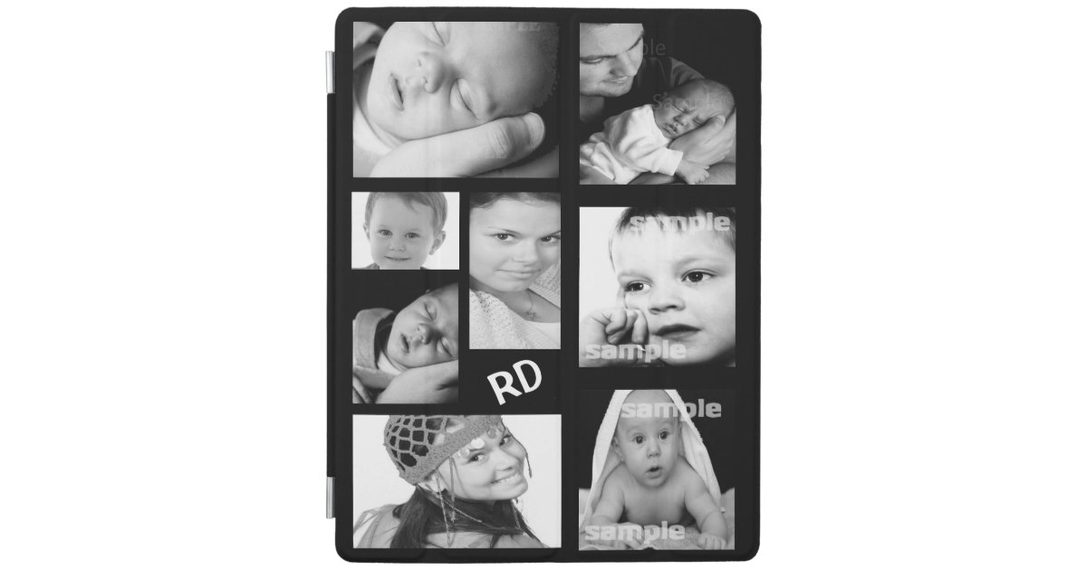 Custom Photo Collage Customizable iPad Smart Cover | Zazzle