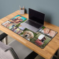 Custom Photo Collage Desk Mat | Zazzle