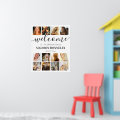 Custom Photo Collage Graduate Welcome Poster | Zazzle