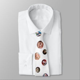 Custom Photo Collage Neck Tie | Zazzle