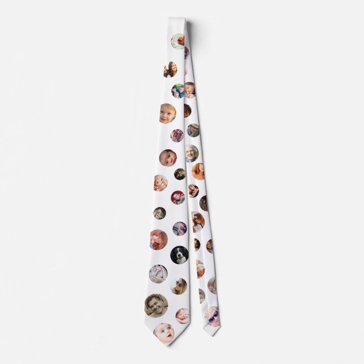 Custom Photo Collage Neck Tie | Zazzle